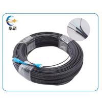 China Pre-connectorized Optical Fibre Cables Sc Upc Apc 1 2 4Core Indoor Outdoor Ftth Fiber Optic Drop Cable Patch Cord for sale