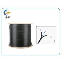 China FTTH Butterfly Fiber Optic Cable G.657.A2 Aramid Reinforced Waterproof for sale