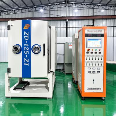 China ZD-125-ZT Multi Arc Ion Vacuum Coating Machine with PLC/Touch Screen Control and Customized Coating Size for Decorative and Functional Applications for sale