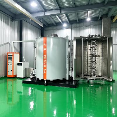 China China pvd factory produced ZD-2222 Three Groups Evaporationi Rainbow Color and Aluminum Coating Vacuum UV Metalizer Machine for sale