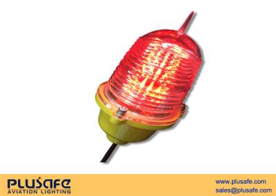 China 5W Aircraft Obstruction Light Φ168mm ×280mm 80m/s Wind Speed ISO9001 for sale