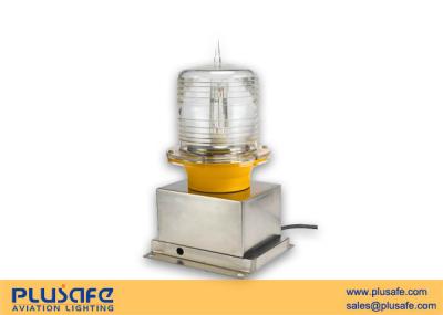China HL10X White Flashing 2500cd SS304L Helipad Lighting Obstruction Nearby Guidance for sale