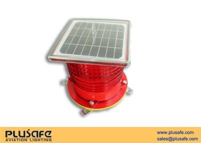 China Self Contained Solar Obstruction Lighting  FAA L810 Fixed 32 cd for Cranes for sale