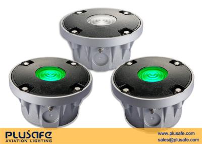 China 220mm Grouting Core Helipad Landing Lights Casting Aluminum Material Clear Lens for sale