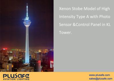 China High Intensity Type A Airport Obstruction Lights  in Malaysia Kuala Lumpur Tower for sale