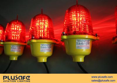 China Low Intensity Led Aircraft Warning Lights Hub Mounted ICAO For Antenna Mast for sale