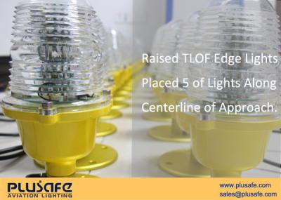 China TLOF Surface Raised Green Directional Helipad Landing Lights for Directional Guidance for sale