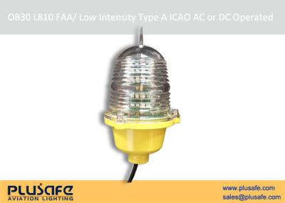 China Conspicuity Improve Red Fixed at Night Aircraft Warning Light for Obstruction for sale
