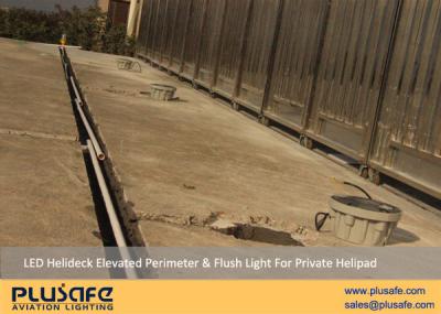 China Concret Roof Building Helipad Landing Lights Gourting Mounted 4 Cores Cables Connected for sale