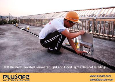 China 35W 4500Lm Flood  Heliport Lighting Steel Body PC Lens Reduce Glare Device for sale