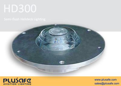 China Semi Flush Mount FATO Edge Light Green Lightweight Aluminum Alloy for Offshore Helipad for sale