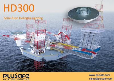 China TLOF Cap 437 Helideck Lighting Green Semi-Flush Perimeter Lights for LNG Carrier for sale