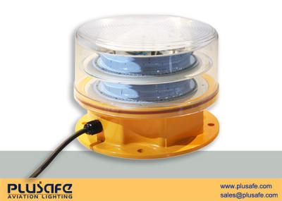 China Dual Aviation Obstruction Lighting LED 24H 20000cd White 2000cd Red for sale