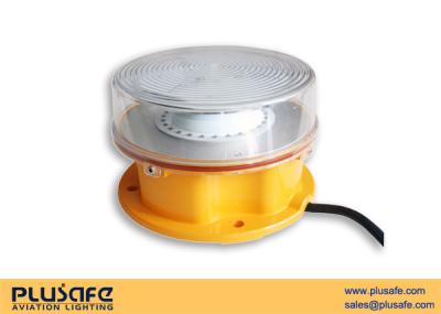 China ICAO Medium Intensity Type B Led Aircraft Warning Lights 24 LEDs 2000cd Intesity 210mm Dia for sale