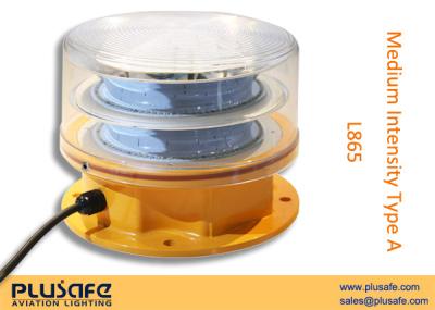 China Medium Intensity Type A Aviation Obstruction Light White Flashing 20000cd Daytime for sale