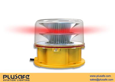 China Double Red Night 40 fpm IP65 Double Led Aircraft Warning Lights for Pylons for sale