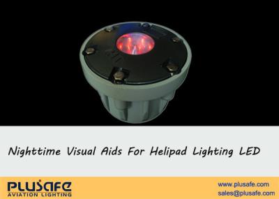 China Red Color Visual Aids Helipad Light 30cd Light Intensity Main Beam for Helipad for sale