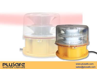 China 500ft led obstruction lights , airport obstruction lights Omni directional Flashing Red for sale