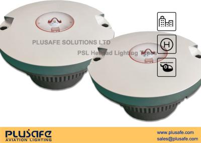China Flush Mounting 8 Inch Helipad Landing Lights IP68 CE Compliant With Base Can for sale