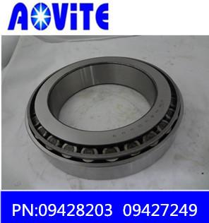 China TR100 fron wheel cone bearing 09428203 and cup bearing 09427249 for sale
