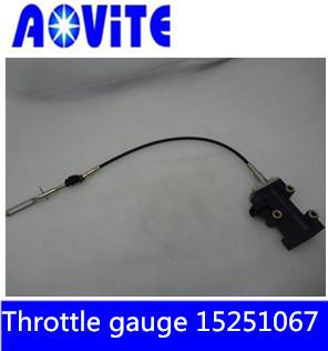 China Terex basculante truck throttle gauge 15251067 for sale