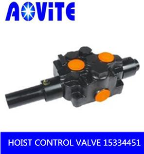 China TR100 truck body hoist control valve 15334451  15301345 for sale