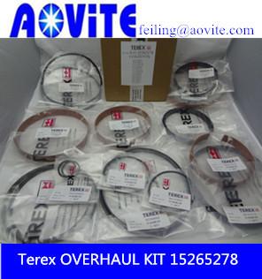 China Terex TR100 hoist cylinder overhaul kit 15265278 for sale