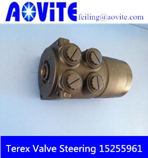 China Original Terex TR100 hydraulic steering valve 15255961 for sale