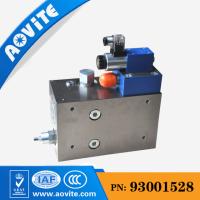 China Non-highway truck hydraulic valve 93001528  using cast iron  and stainless steel hydraulic valve blocks for terex for sale
