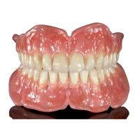 China Flexible Rubber Removable Dental Crown Partial Denture Easy Maintain for sale