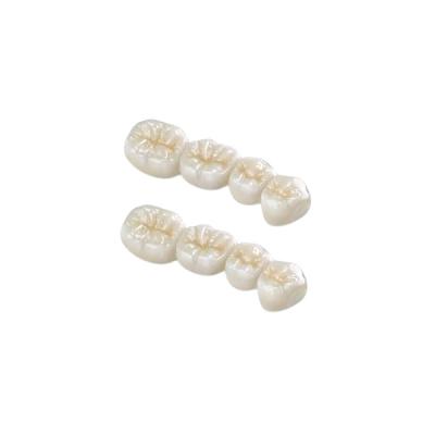 China Customized Zirconia Dental Crown Strong Abrasion Resistance Easy Clean for sale