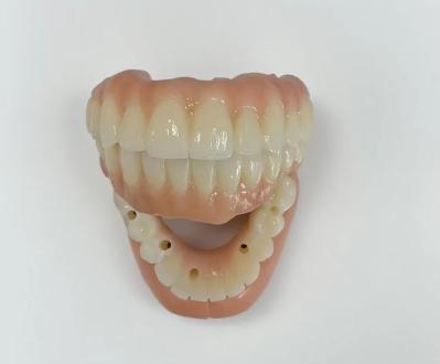 China Easy Cleaning Precise Fit CAD CAM Zirconia Dental All On Restorations Providing Durable and Comfortable Dental Solutions for sale