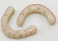 China Easy Cleaning Precise Fit CAD CAM Zirconia Dental All On Restorations Providing Durable and Comfortable Dental Solutions for sale