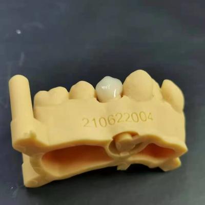 China digital design + model printing +zirconia crown for sale