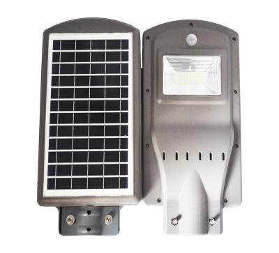 China ABS material  ALL IN ONE Solar LED street  Light with Reflector cup for country use waterproof IP65 for sale