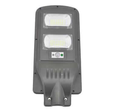 China 40W Solar LED street  Light  ABS material ALL IN ONE with time control  light control and PIR sensor for countryside for sale