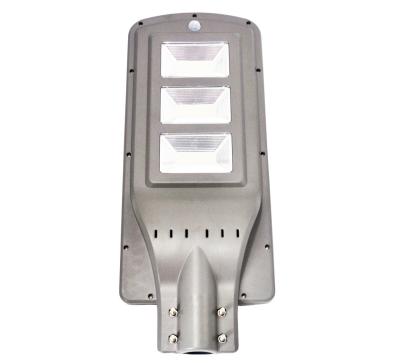 China 60W  ABS material ALL IN ONE with time control  light control and PIR sensor Solar LED street  Light for home use for sale