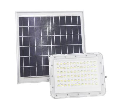 China 100W LED Solar Flood  Light Aluminum  material  with remote control time control for building and garden outdoor use for sale