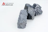 China Factory Direct 10-50 mm Silver Calcium Silicon Powder Lump Grain for sale