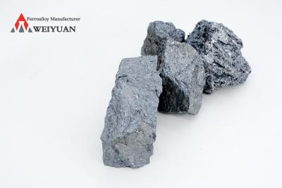 China Factory Direct 10-50 mm Silver Calcium Silicon Powder Lump Grain for sale