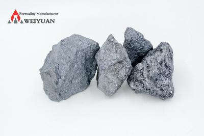 China Factory Direct 10-50 mm Silver Calcium Silicon Powder Lump Grain for sale