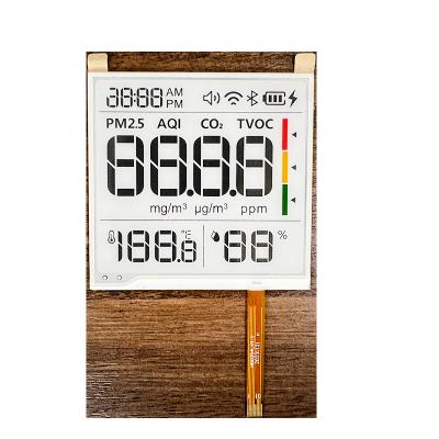 China Color E Ink Display E Paper Monitor  For Gas Humidity Detectors,segment lcd display,segment lcd for sale