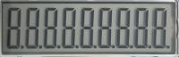 China 500Cd/M2 - 1500 Cd/M2  COG LCD Display Industrial Cog Module 25ms,segment lcd display,segment lcd for sale