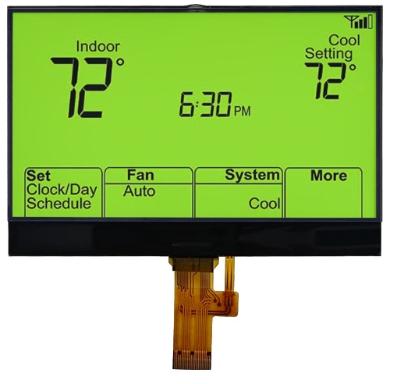 China Low Power Dot Matrix Display For Microwave Home Electronics Cog Displays 50cd/M2,segment lcd display,segment lcd for sale