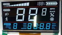 China Automotive Electronics Vertical Alignment Display Monitor Vertical Alignment 25ms,segment lcd display,segment lcd for sale