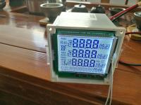 China Monochrome Industrial STN LCD Display Energy Metering Custom Lcd Segment Display,segment lcd display,segment lcd for sale