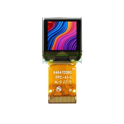 China 0.6-inch Color OLED Display Bare Panel 64x64 RGB SSD1357 High-Brightness Color Display,segment lcd display,segment lcd for sale
