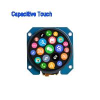 China 1.28-inch TFT LCD display, IPS screen, circular display, capacitive touch screen, GC9A01 driver,segment lcd display,segment lcd for sale