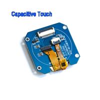 China 1.28-inch TFT LCD display, IPS screen, circular display, capacitive touch screen, GC9A01 driver,segment lcd display,segment lcd for sale