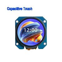 China 1.28-inch TFT LCD display, IPS screen, circular display, capacitive touch screen, GC9A01 driver,segment lcd display,segment lcd for sale